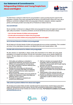Governance | Our Constitution & Child Protection Framework